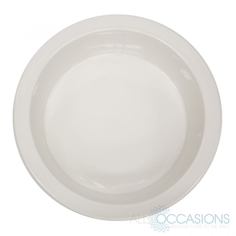 Ceramic Round Food Pan Insert - All Occasions Party Rental