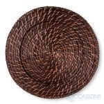 Rattan Charger - All Occasions Party Rental